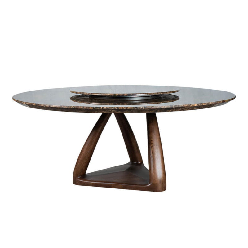 Round Marble Dining Table | ROZEL