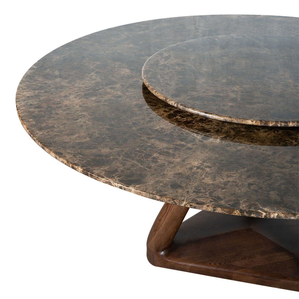 Round Marble Dining Table | ROZEL